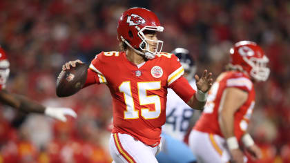 Patrick Mahomes i en tuff situation